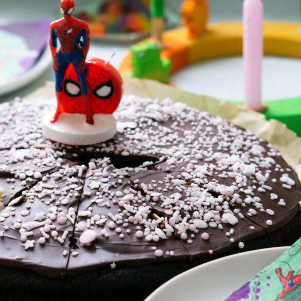 Einfacher veganer Schokokuchen für Kinder » Caros Küche
